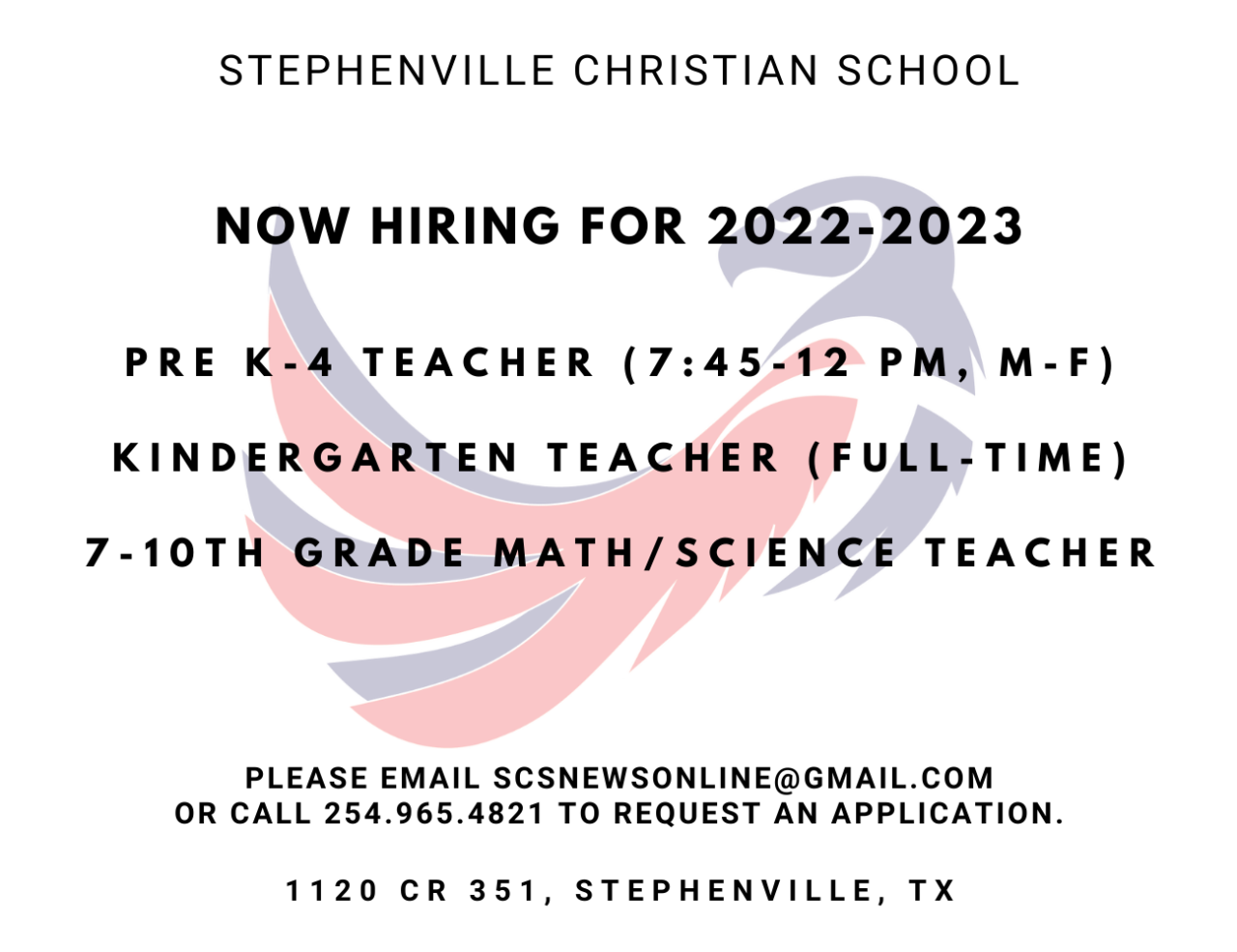 SCS | TEACHING FOR ETERNITY